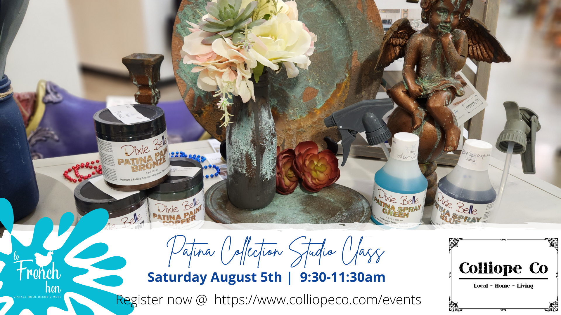Patina Collection Studio Class | Colliope Co
